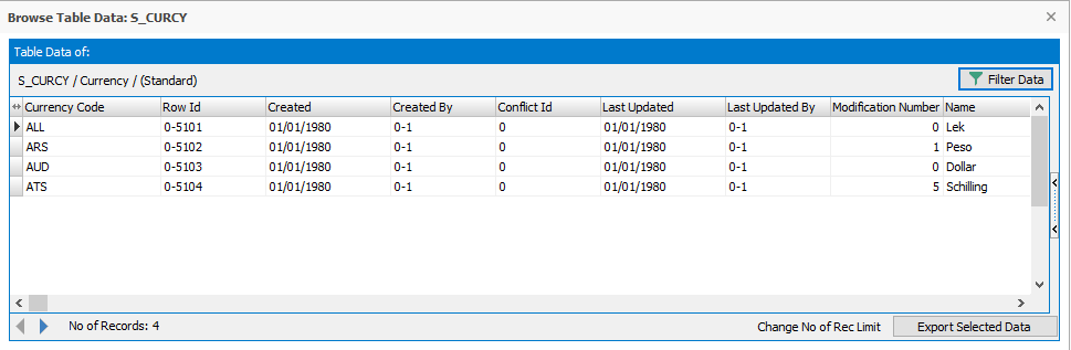 Using QBE Query By Example To Interrogate Data